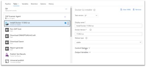 devsecops how to run owasp zap security tests part of azure devops ci