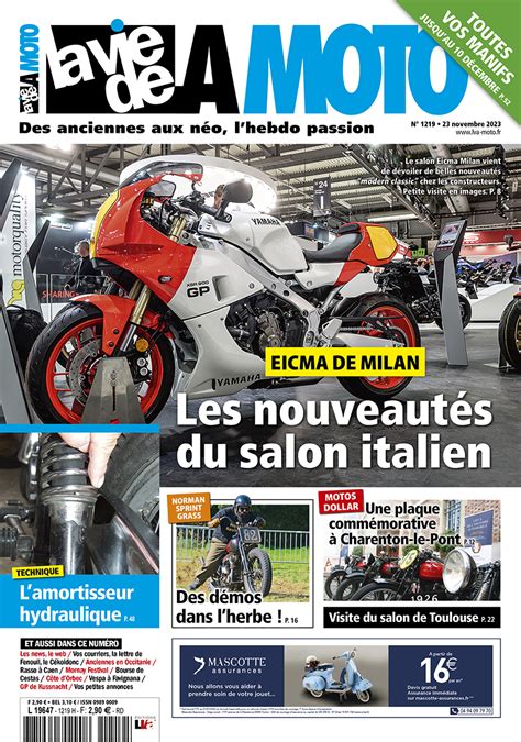 La Vie De La Moto N° 1219 Du 22 11 2023 La Boutique Du Collectionneur