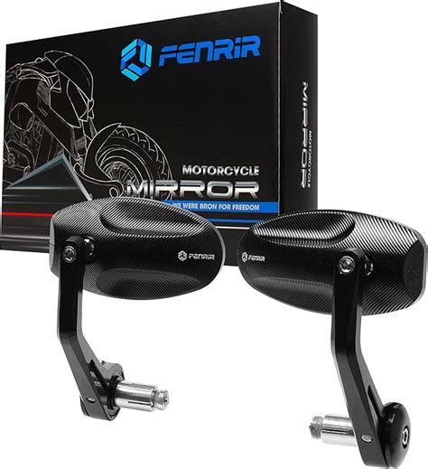 Fenrir Cnc Aluminum Alloy Cafe Racer Black Motorcycle Bar