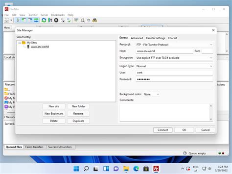 Centos Stream 9 Proftpd Over Ssl Tls Server World