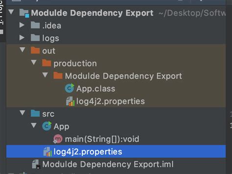 dependencies intellij module dependency export option stack overflow