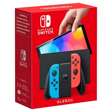 Nintendo Switch Modelo Oled Azul Neón Vermelho Neón My Nintendo Store