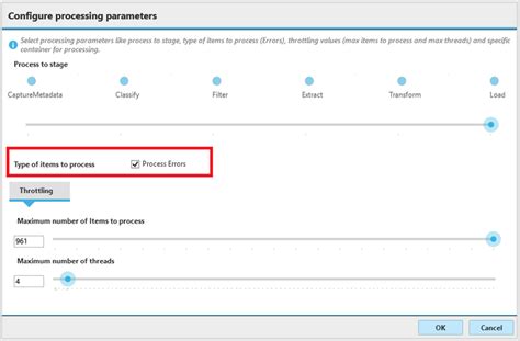 howto process errors or failed items proventeq migration accelerator