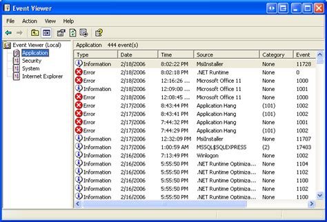 what is event viewer and what information does it tell me