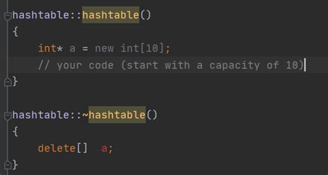 how to delete dynamically allocated array in destructor in c stack