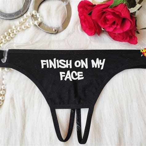 Cum In My Thong Etsy