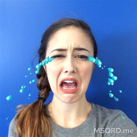 dramatic crying face filter app popsugar tech photo 8