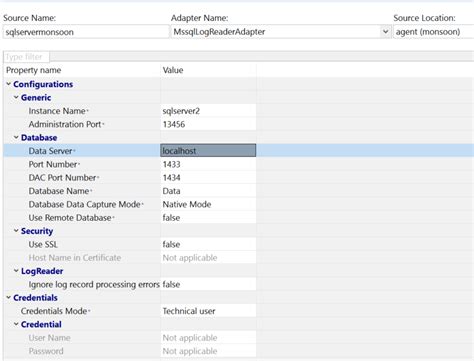 hana smart data integration sql server logreader adapter