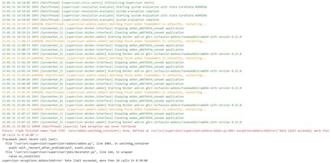 not loading addons neither addon store nor addon page home assistant
