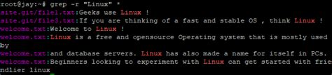grep command in linux unix digitalocean