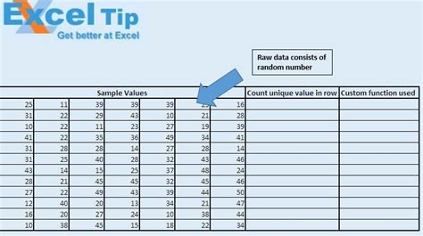 excel vba count rows with data