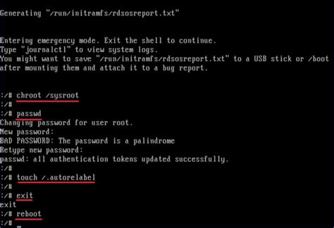 how to reset lost root password in centos 8 rhel 8 itzgeek