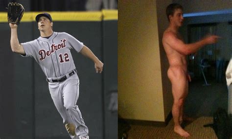 baseball player andy dirks caught naked spycamfromguys hidden cams spying on men