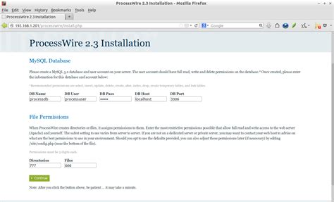 processwire 2 3 installation mozilla firefox 003 unixmen