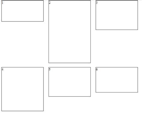 css div float or display inline block to left and top