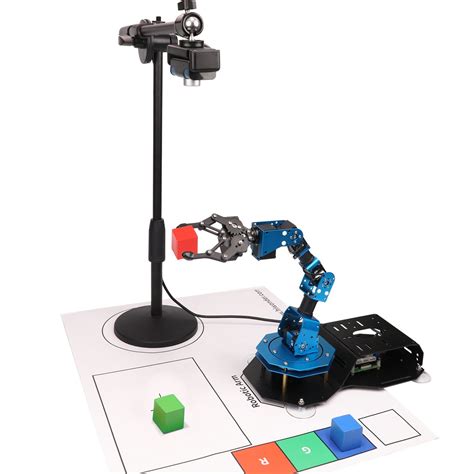 hiwonder armpi raspberry pi 4b ai vision robotic arm python program