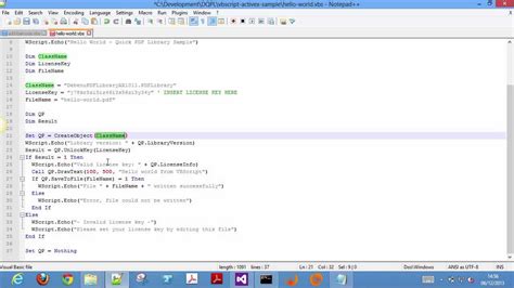 uft tutorial 20 introduction to vbscript dudeworks