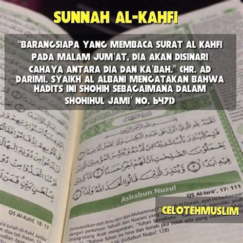 Amalkan Dalil Keutamaan Membaca Surah Al Kahfi Islamipedia 196272 Hot