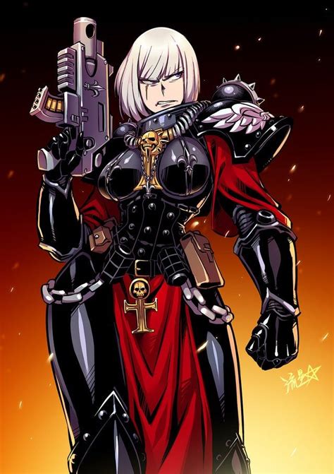 Sister Of Battle By Cnmbwjx Imaginarywarhammer Warhammer Warhammer