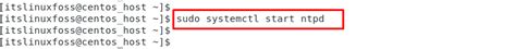 How To Force An Ntp Sync With The Ntp Server In Centos Its Linux Foss