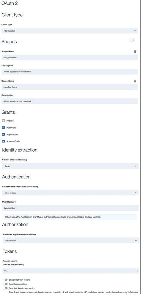 tutorial securing an api by using oauth 2 0