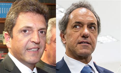 Massa Se Reunió Con Scioli Para Trabajar “en La Transición Y Temas