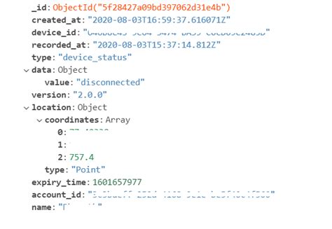 unable to retrieve data from mongodb if same collection has different
