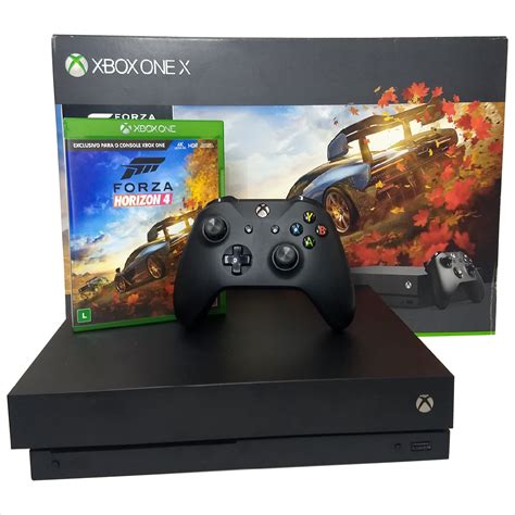 Console Xbox One X 1tb Jogo Forza Horizon 4 Usado Xplace Games