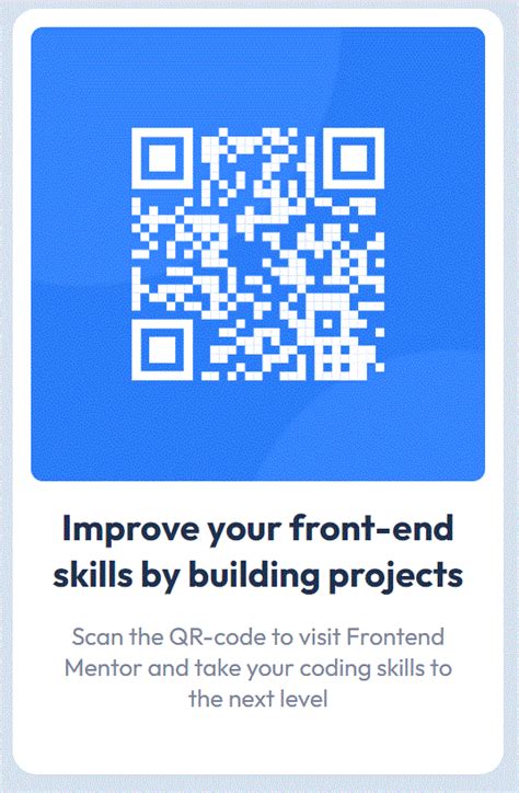 github x3python frontend mentor qr code component this is a solution