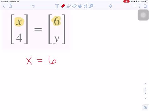 Solved In Exercises 5 8 Find Values For The Variables So That The