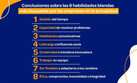 8 Habilidades Blandas Más Buscadas En El Mercado Laboral 🎯