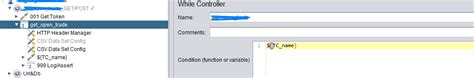 jmeter using get post with single call while loop stack overflow