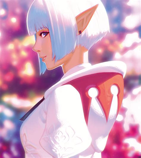 Warrior Of Light And White Mage Final Fantasy And 1 More Drawn By