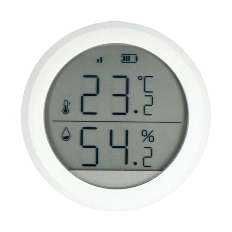 temperature and humidity sensor zigbee lcd th2 botland robotic shop
