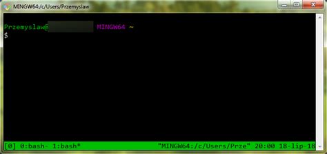 how to run tmux in git bash on windows pjsen blog