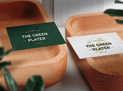 The Green Plater Organic Healthy Food Brand Identity On Behance