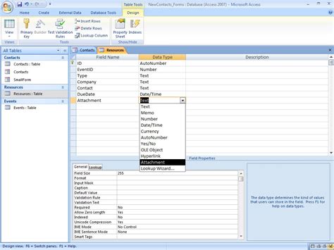 How To Create Tables In Access 2007 Sapaonline