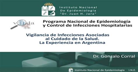 Título De La Presentación Msal Gob Ar · Vigilancia De Infecciones