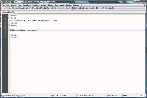 html tutorial 3 formatting text youtube