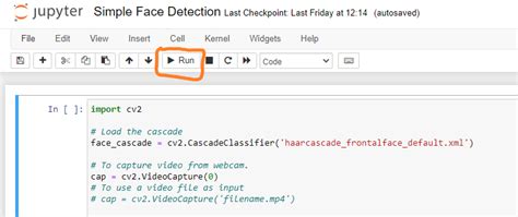 a simple face detection system in using opencv and python