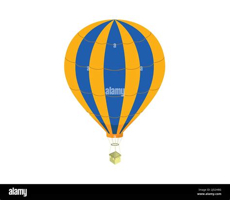 Flying Air Balloon Illustration Vector Stock Vector Image And Art Alamy