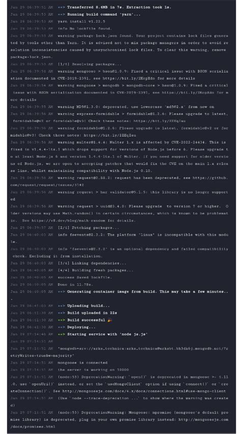 node js successfully hosted nodejs app on render not responding