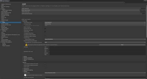 unity game engine hdrp terrain missing in vr after build stack overflow