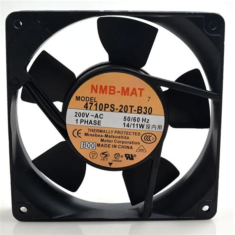 Original For Nmb 4710ps 20t B30 Fan 12025 120mm 120 120 25mm Ac 200v
