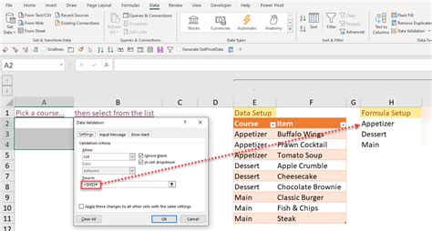 how to create a dependent dropdown list in excel wmfexcel