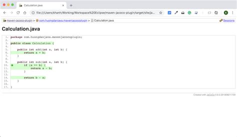 code coverage with jacoco maven plugin huong dan java