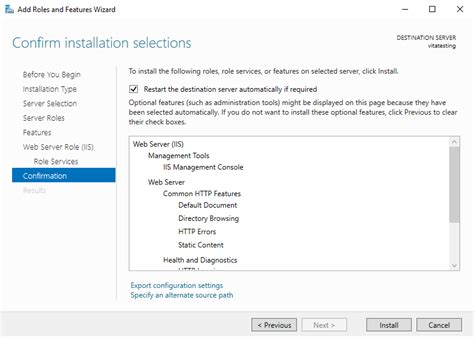 layerstack installing iis web server on windows cloud