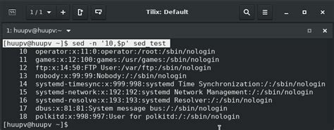 sed command regex example ~ zimbra mail server linux bash script centos