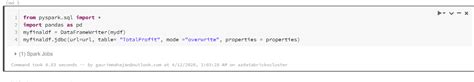 load data into azure sql database from azure databricks