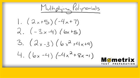 Multiplying Polynomials Practice Video